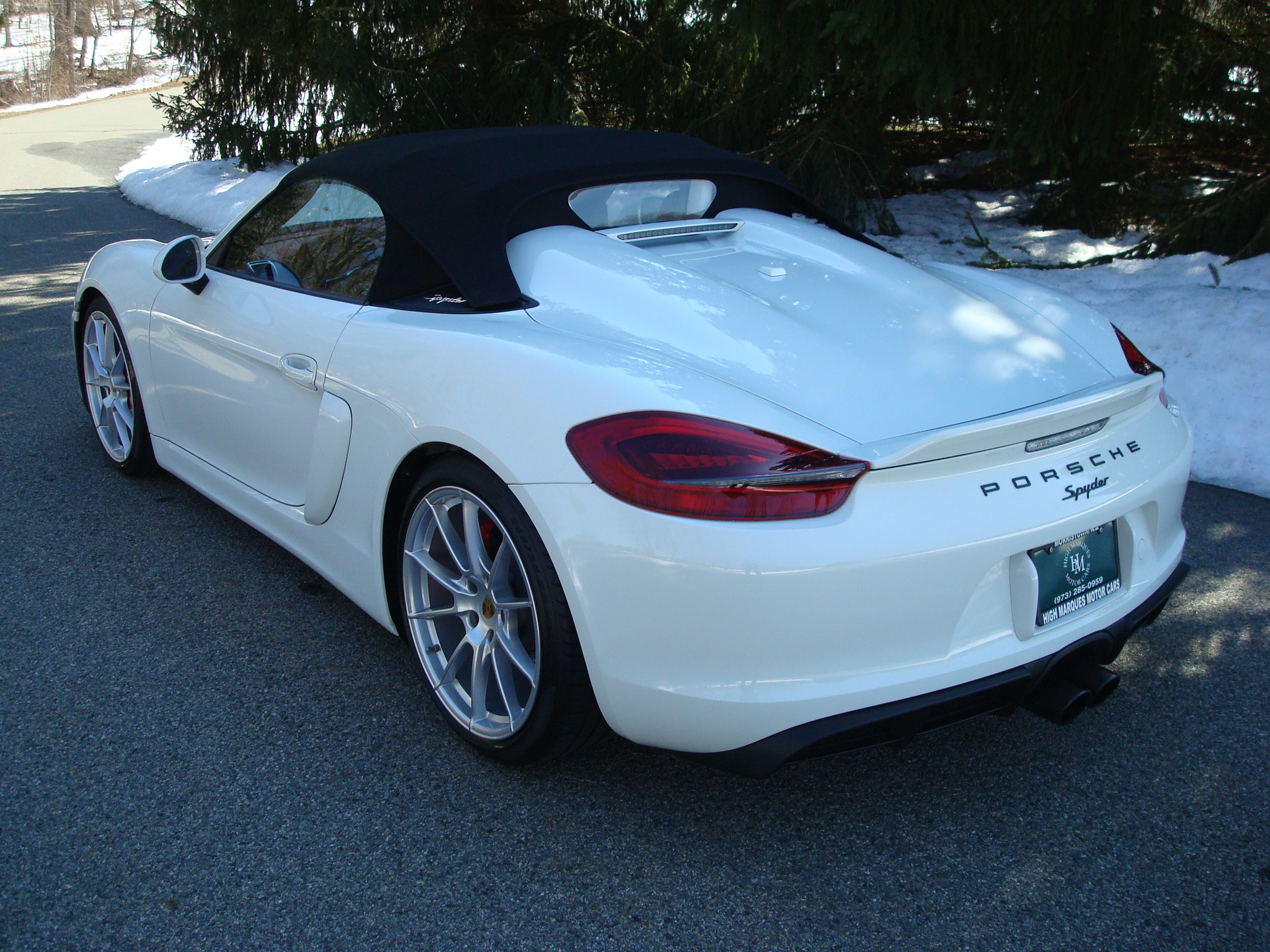 2016 Porsche Boxster Spyder | High Marques Motorcars